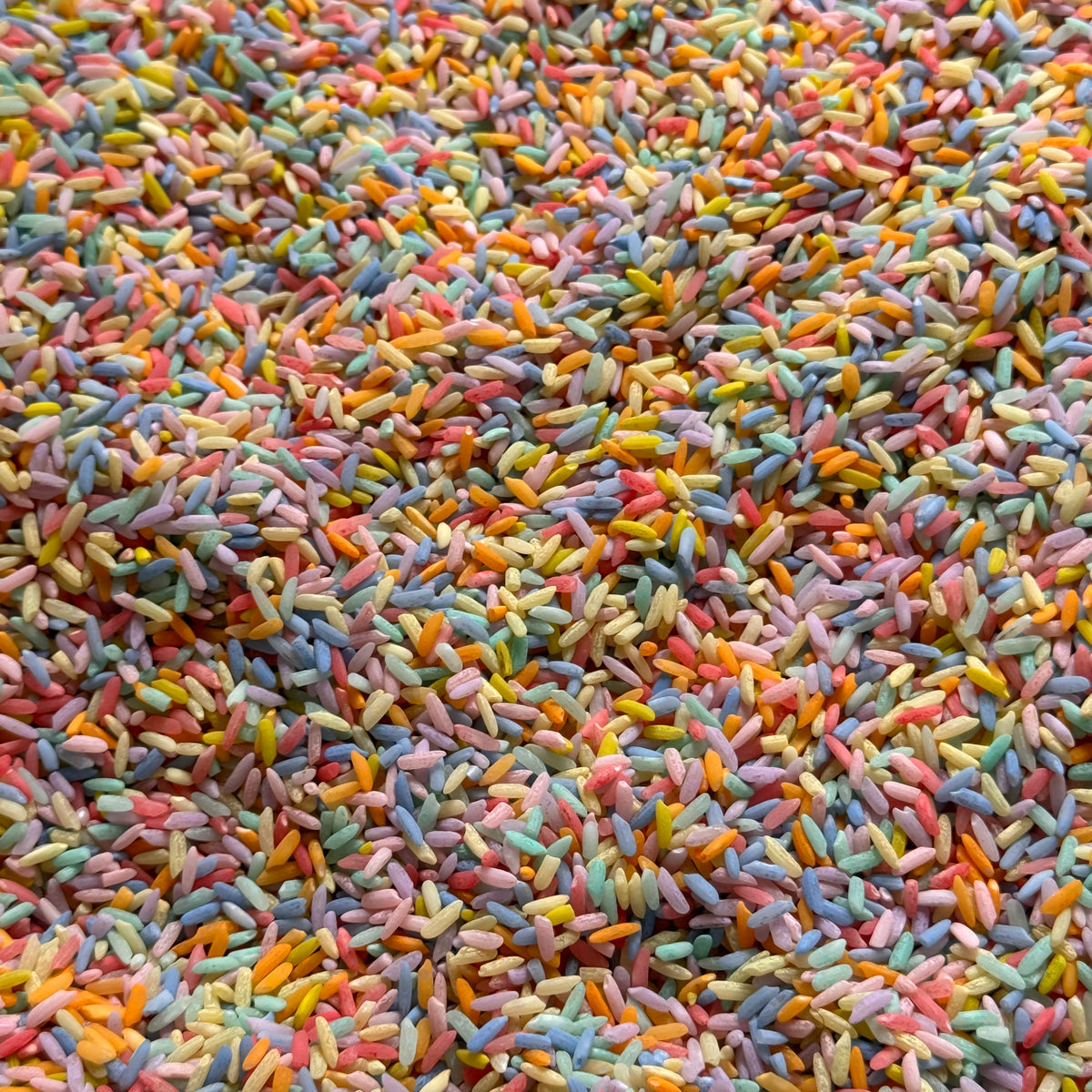 Rainbow Pastel Rice – The Creative Mix Shop