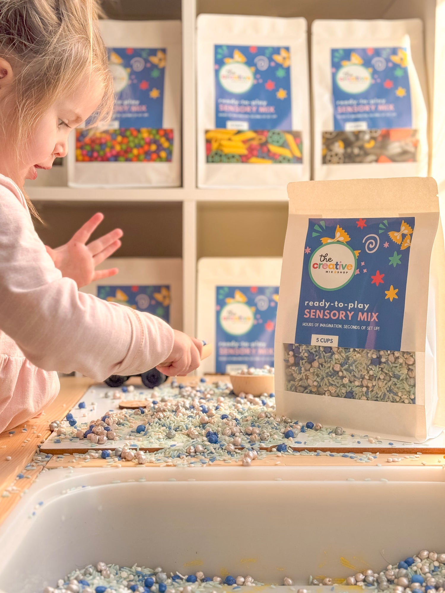 The Creative Mix Shop - Ready-to-play sensory mixes for busy parents.